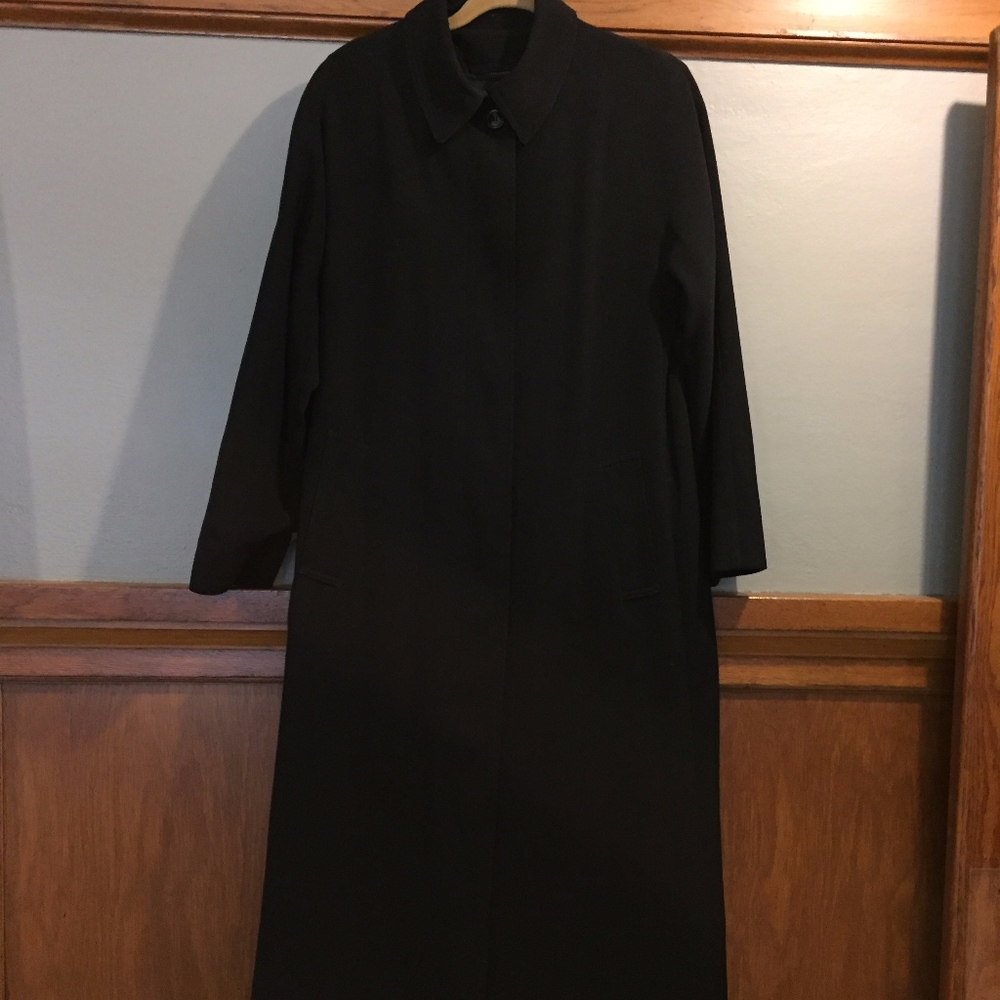 Full Length Hilary Radley Overcoat-Zip Out Liner - Gem